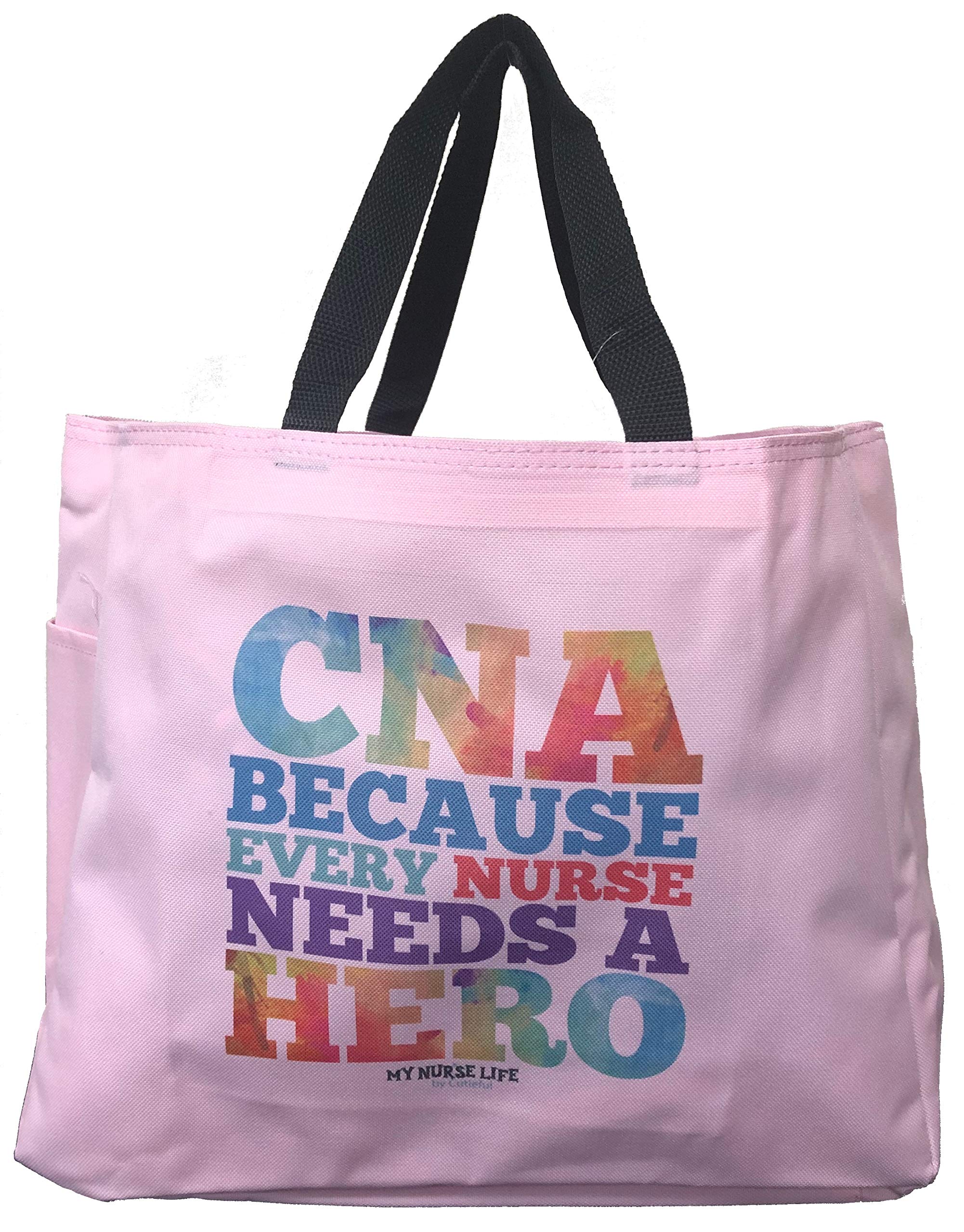 Cutieful Nurse's Tote Bag (CNA Hero-Pink)