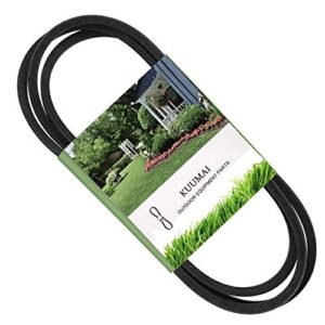 kuumai lawn mower replacement deck v belt 1/2" x146 1/2" for toro 57-0240, z master and commercial liquid cooled groundsmaster with 72" deck