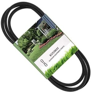 kuumai lawn mower replacement deck v belt 5/8" x158 1/2" for toro 99-3904, z master with 52" deck