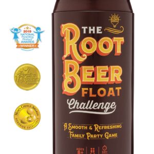 Root Beer Float Challenge Game, a Creative Kids Game for Family Game Night, Interactive Fun for 2-8 Player - Adults and Children Ages 8+, by Gray Matters Games