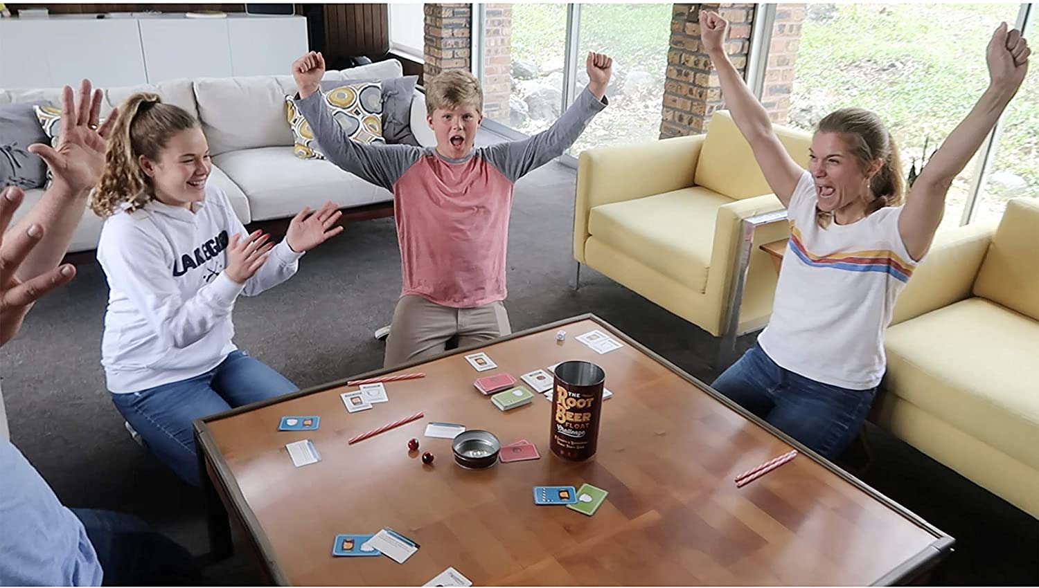 Root Beer Float Challenge Game, a Creative Kids Game for Family Game Night, Interactive Fun for 2-8 Player - Adults and Children Ages 8+, by Gray Matters Games