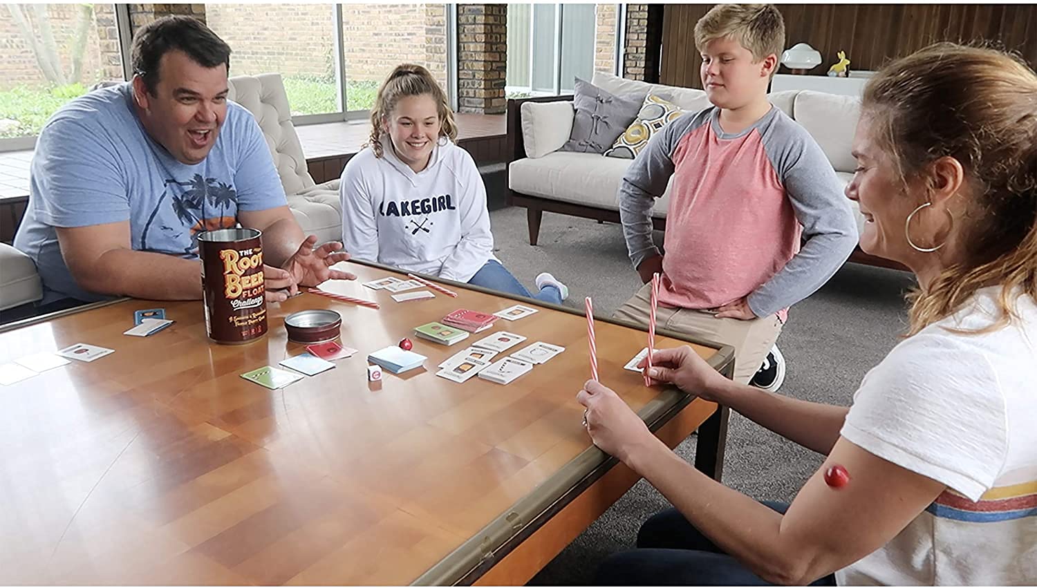 Root Beer Float Challenge Game, a Creative Kids Game for Family Game Night, Interactive Fun for 2-8 Player - Adults and Children Ages 8+, by Gray Matters Games