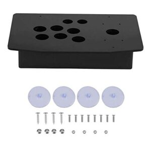 ftvogue diy arcade panel black case diy set kits acrylic panel and inclined cases replacement for arcade game