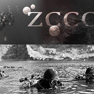 ZCCO Wetsuits Men's 3mm Premium Neoprene Full Sleeve Dive Skin for Spearfishing,Snorkeling, Surfing,Canoeing,Scuba Diving Wet Suits(M)