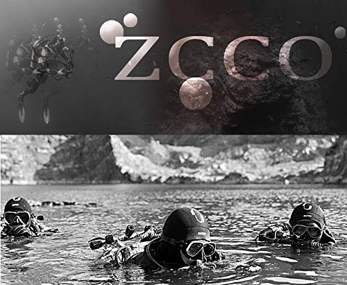 ZCCO Wetsuits Men's 3mm Premium Neoprene Full Sleeve Dive Skin for Spearfishing,Snorkeling, Surfing,Canoeing,Scuba Diving Wet Suits(M)