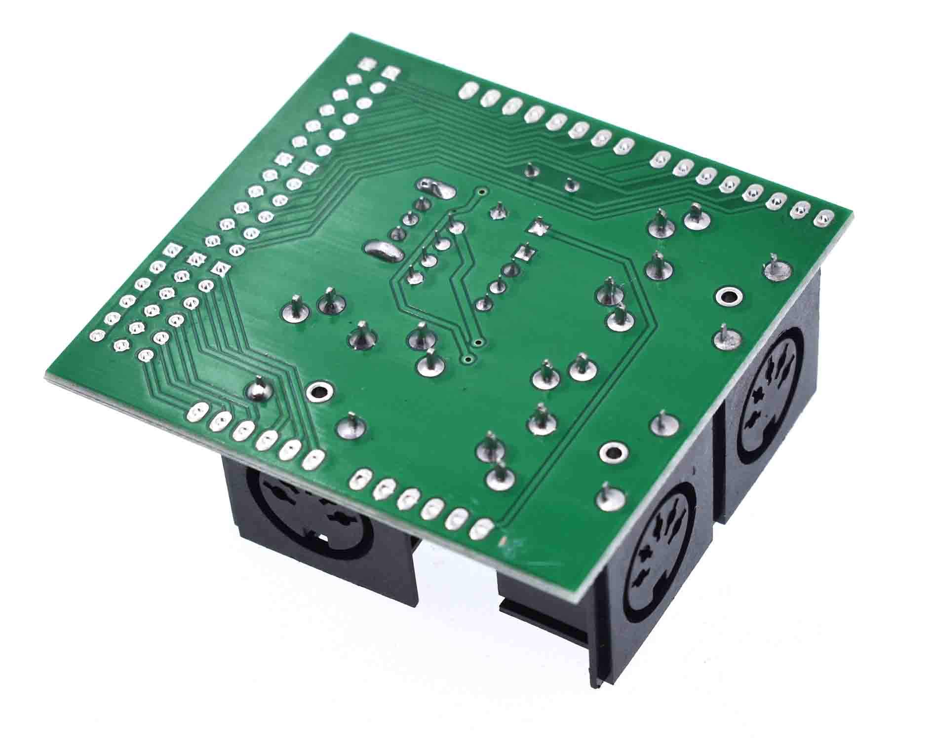 MIDI Shield Musical Breakout Board Instrument Digital Interface Adapter Plate for Compatible Arduino Adapter Board Module