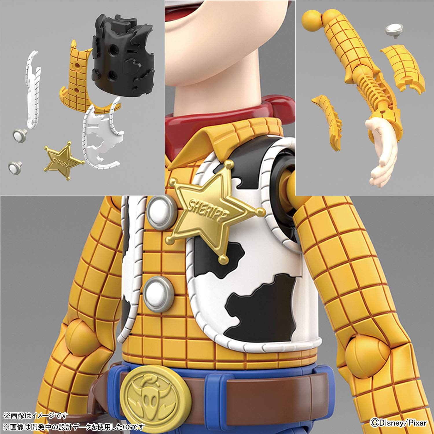 Bandai Hobby Cinema-Rise Standard Sheriff Woody Toy Story