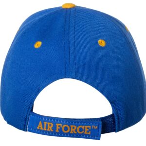 Officially Licensed United States Air Force Veteran Embroidered Baseball Cap (Blue)