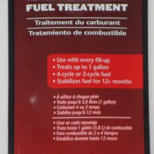 Toro 130-2393 Premium Fuel Treatment .5oz (Treats up to 1 Gallon)