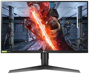 lg 27gl650f-b 27 inch full hd ultragear g-sync compatible gaming monitor with 144hz refresh rate and hdr 10 - black