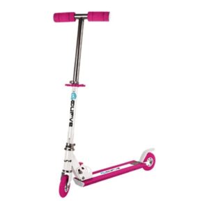 curve 2 wheel kids scooter, pink