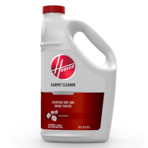 hoover everyday solution, deep cleaning carpet shampoo, 128 fl oz formula, white, ah31932