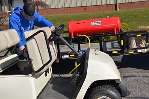 JohnDow Industries JDI-FST15 15 Gallon Fuel Station - Durable and Convenient Fuel Storage and Dispensing Solution,Red