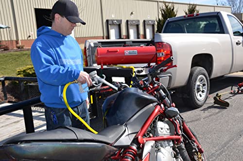 JohnDow Industries JDI-FST15 15 Gallon Fuel Station - Durable and Convenient Fuel Storage and Dispensing Solution,Red