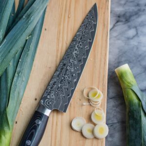 KRAMER by ZWILLING EUROLINE Damascus Collection 8-inch Narrow Chef's Knife