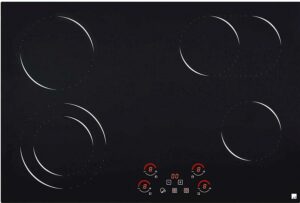 ramblewood 4 burner 30" electric cooktop, ec4-70, 7200w