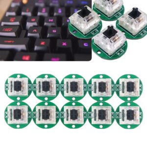 SJ@JX Arcade Game LED DIY Kit Mechanical Keyboard Switch Arcade LED Button LED Joystick Controller Zero Delay USB Encoder for PC MAME Retropie JAMMA