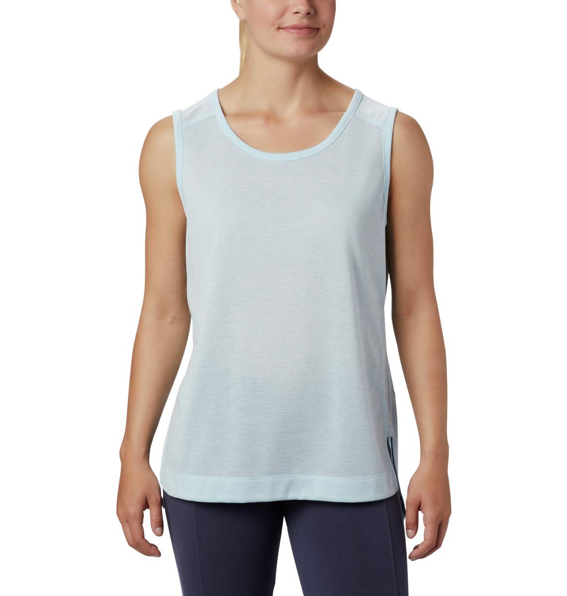 Columbia Women's Kickin It Tank Shirt, Spring Blue, X-Small