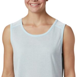 Columbia Women's Kickin It Tank Shirt, Spring Blue, X-Small