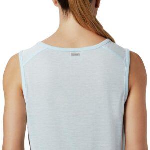 Columbia Women's Kickin It Tank Shirt, Spring Blue, X-Small