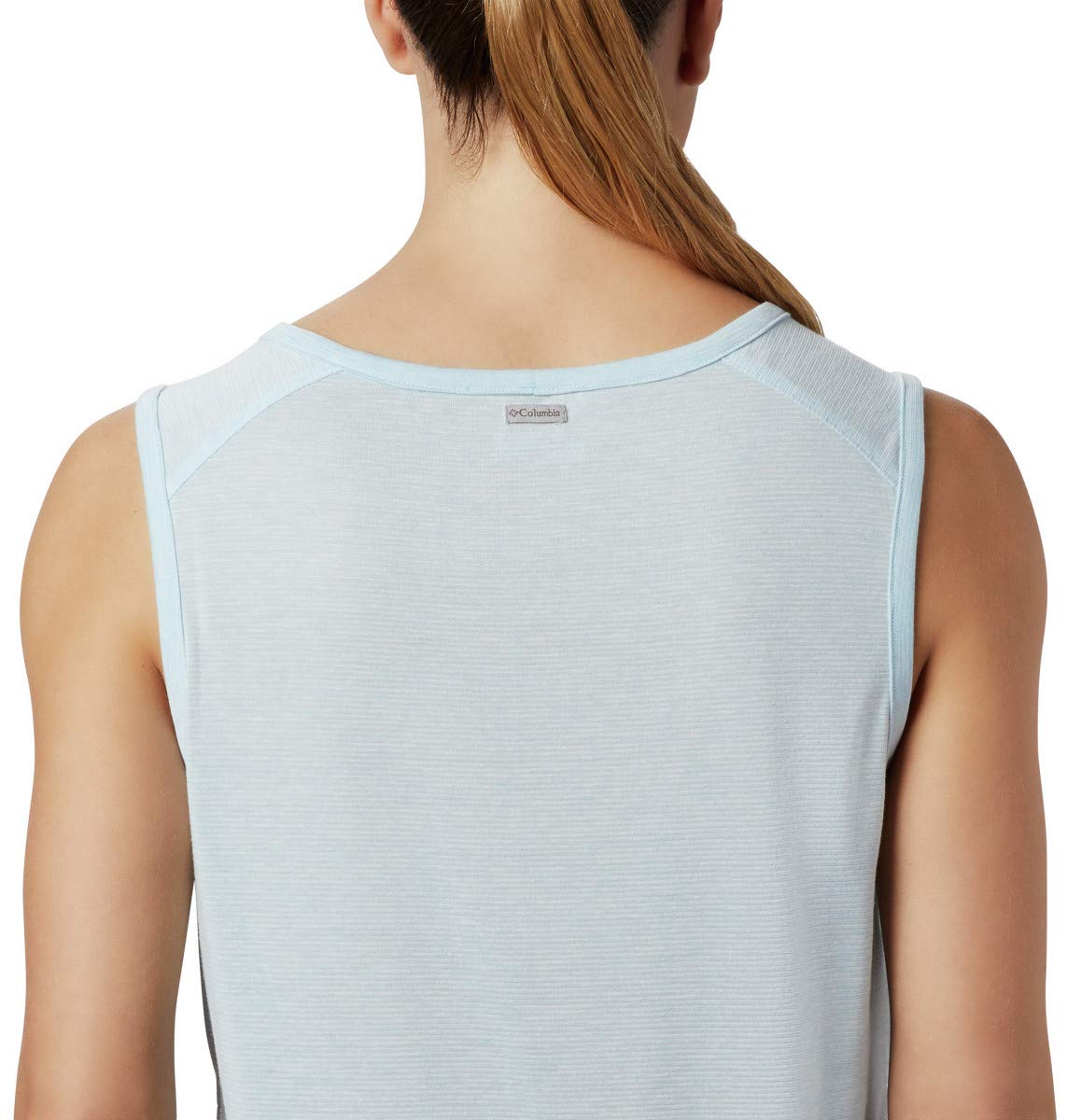 Columbia Women's Kickin It Tank Shirt, Spring Blue, X-Small