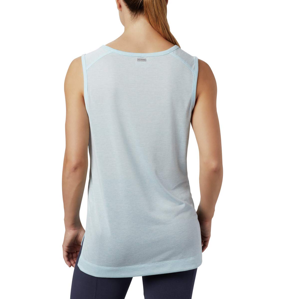 Columbia Women's Kickin It Tank Shirt, Spring Blue, X-Small