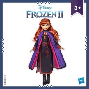 Hasbro Disney Frozen 2 Anna Fashion Doll, Multicolore, E6710ES0