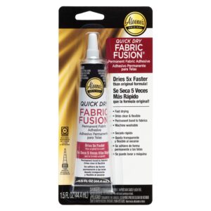 aleene's quick dry fusion fabric adhesive, 1.5 fl oz, clear