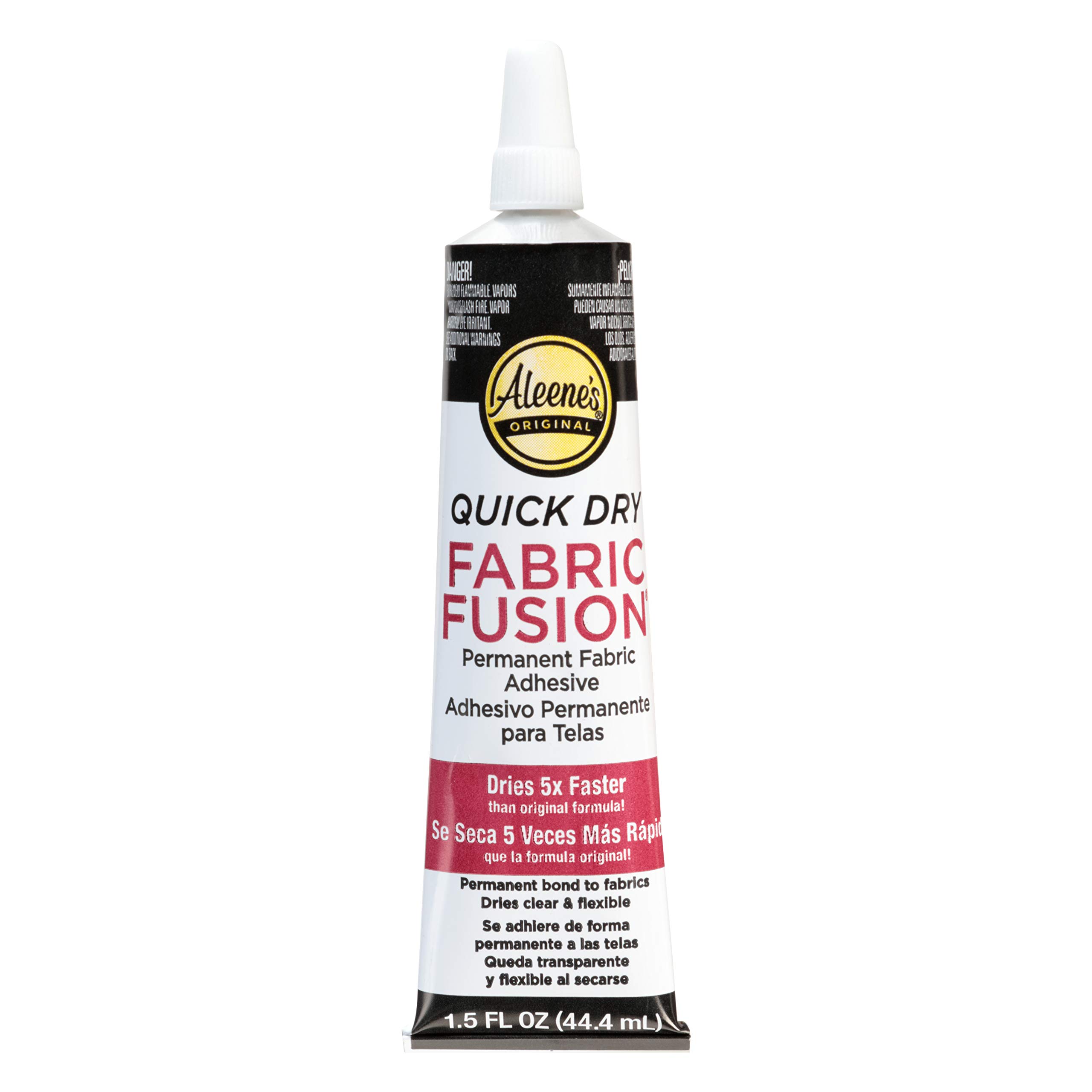 Aleene's Quick Dry Fusion Fabric Adhesive, 1.5 Fl Oz, Clear