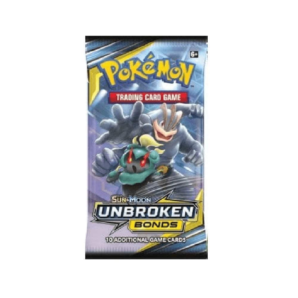 Pokémon 80547 Pokemon-Sun & Moon 10: Unbroken Bonds-Booster Packet