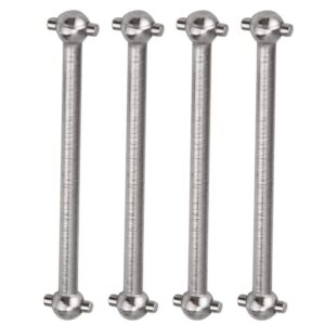 RC Car Drive Shafts, 4 Pcs Metal Dog Bone Drive Shafts for 1/18 RC Car AccessoryModel car Accessories