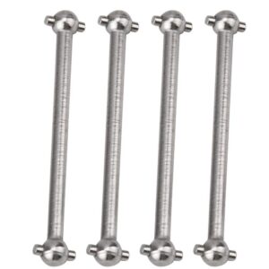 RC Car Drive Shafts, 4 Pcs Metal Dog Bone Drive Shafts for 1/18 RC Car AccessoryModel car Accessories