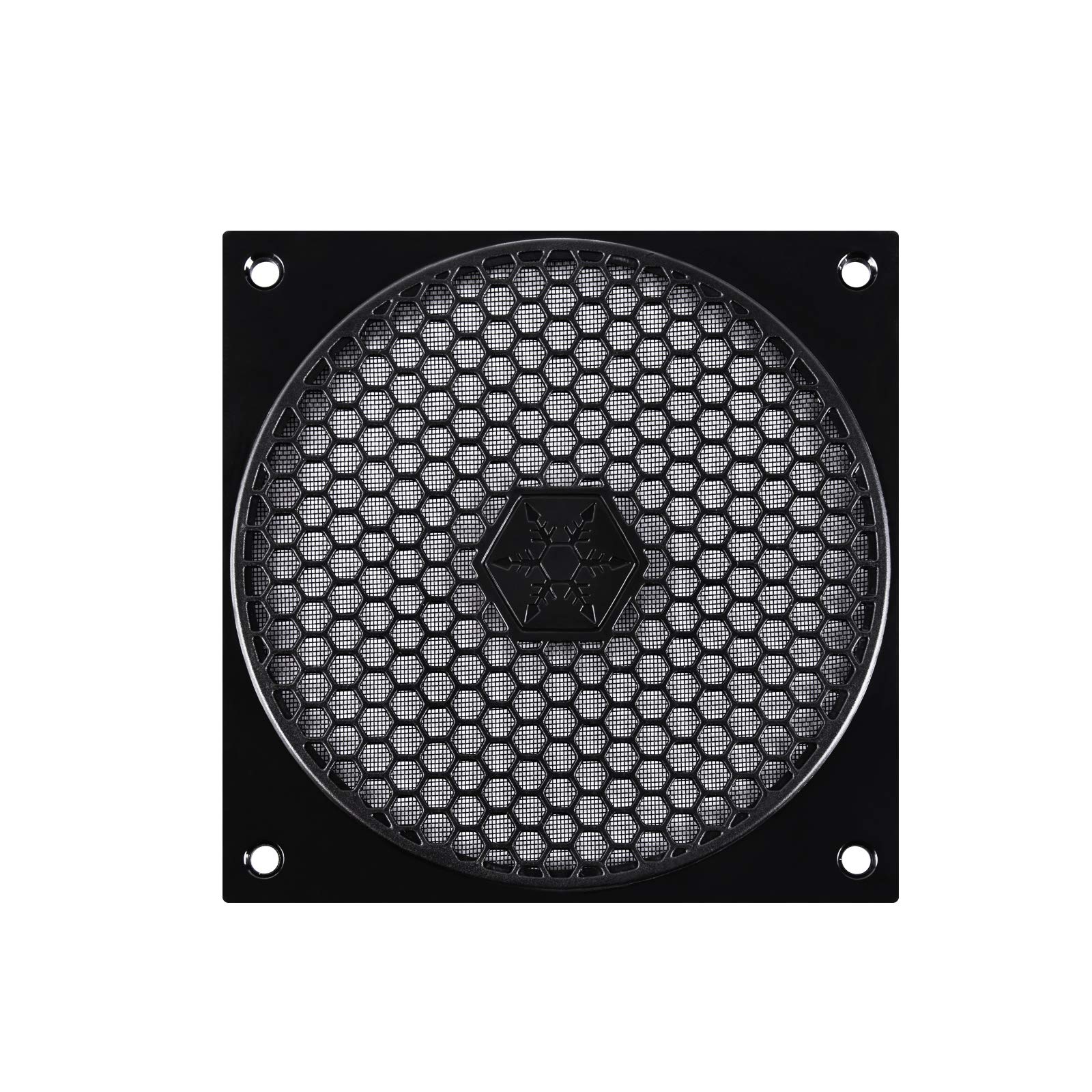 SilverStone Technology 120mm Fan Filter with Honeycomb Grille SST-FF121B-USA-2Pack