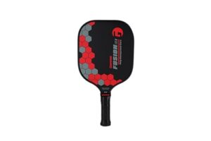 gamma sports pickleball paddles: pickleball rackets - textured fiberglass face - mens and womens pickle ball racquet - indoor and outdoor racket: fusion le ~8 oz