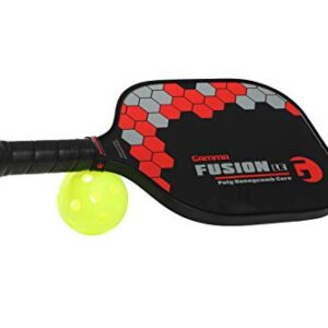 Gamma Sports Pickleball Paddles: Pickleball Rackets - Textured Fiberglass Face - Mens and Womens Pickle Ball Racquet - Indoor and Outdoor Racket: Fusion LE ~8 oz