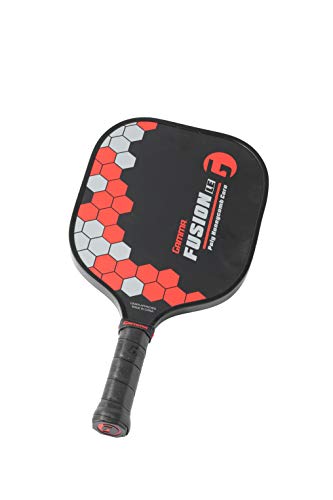 Gamma Sports Pickleball Paddles: Pickleball Rackets - Textured Fiberglass Face - Mens and Womens Pickle Ball Racquet - Indoor and Outdoor Racket: Fusion LE ~8 oz