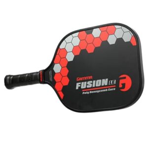 Gamma Sports Pickleball Paddles: Pickleball Rackets - Textured Fiberglass Face - Mens and Womens Pickle Ball Racquet - Indoor and Outdoor Racket: Fusion LE ~8 oz