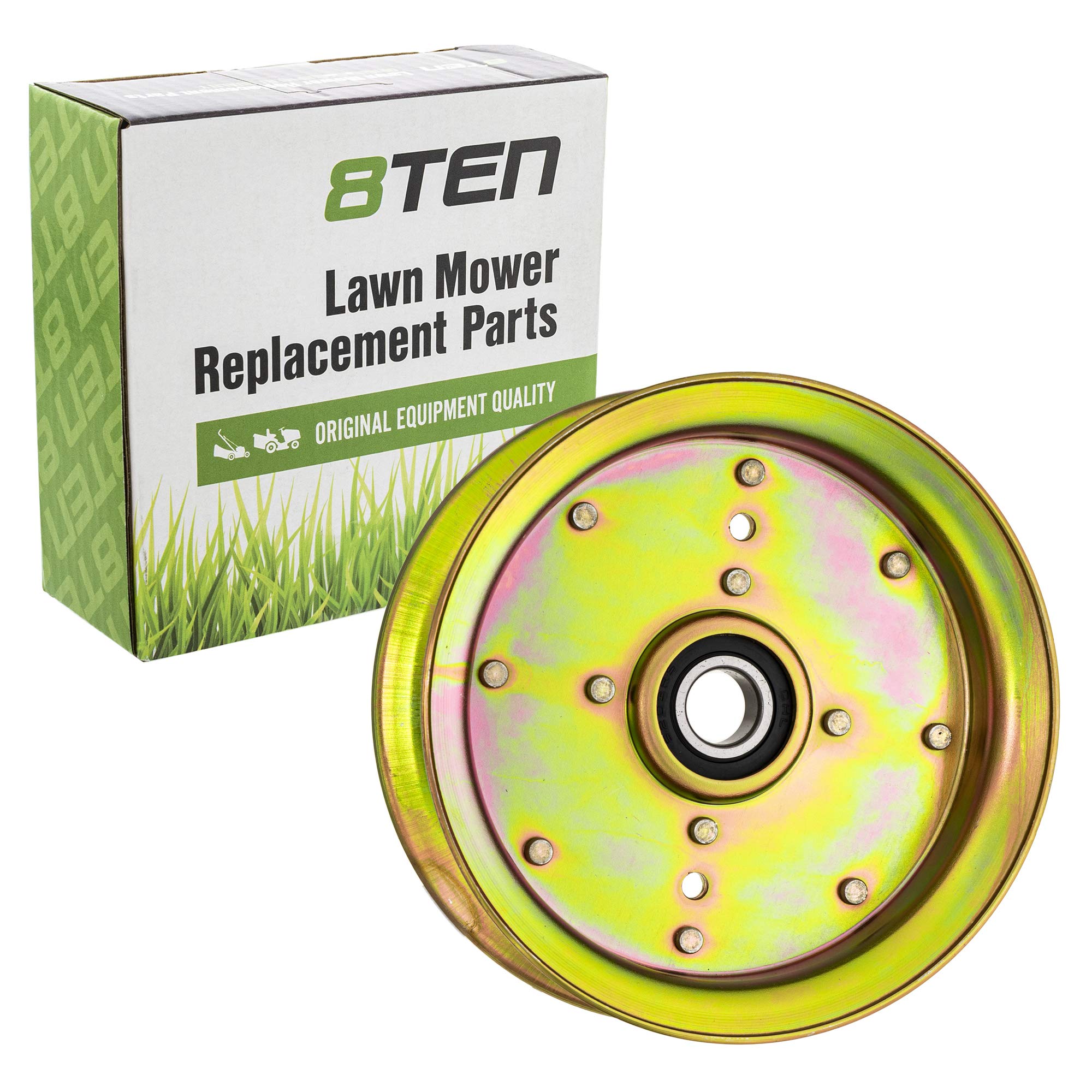 8TEN Flat Idler Pulley for Husqvarna GT 52XLS GTH 3052 EZ 4220 4822 5225 5424 539112196 539131148 539132728