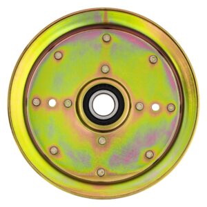 8TEN Flat Idler Pulley for Husqvarna GT 52XLS GTH 3052 EZ 4220 4822 5225 5424 539112196 539131148 539132728