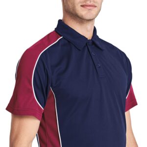 Mens Golf Polo Shirt Short Sleeve Performance Shirt Quick Dry Shirt Men Casual Shirt Polo Shirts for Men T Shirts Golf Shirts Fishing Shirts Work Shirts for Men