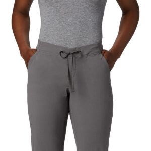 Columbia Women's Anytime Outdoor Capri, Water & Stain Repellent Pants, City Grey, 16x18