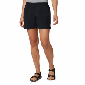 Columbia Women's Sandy River Short, Breathable, Sun Protection Shorts, black, Large x 3