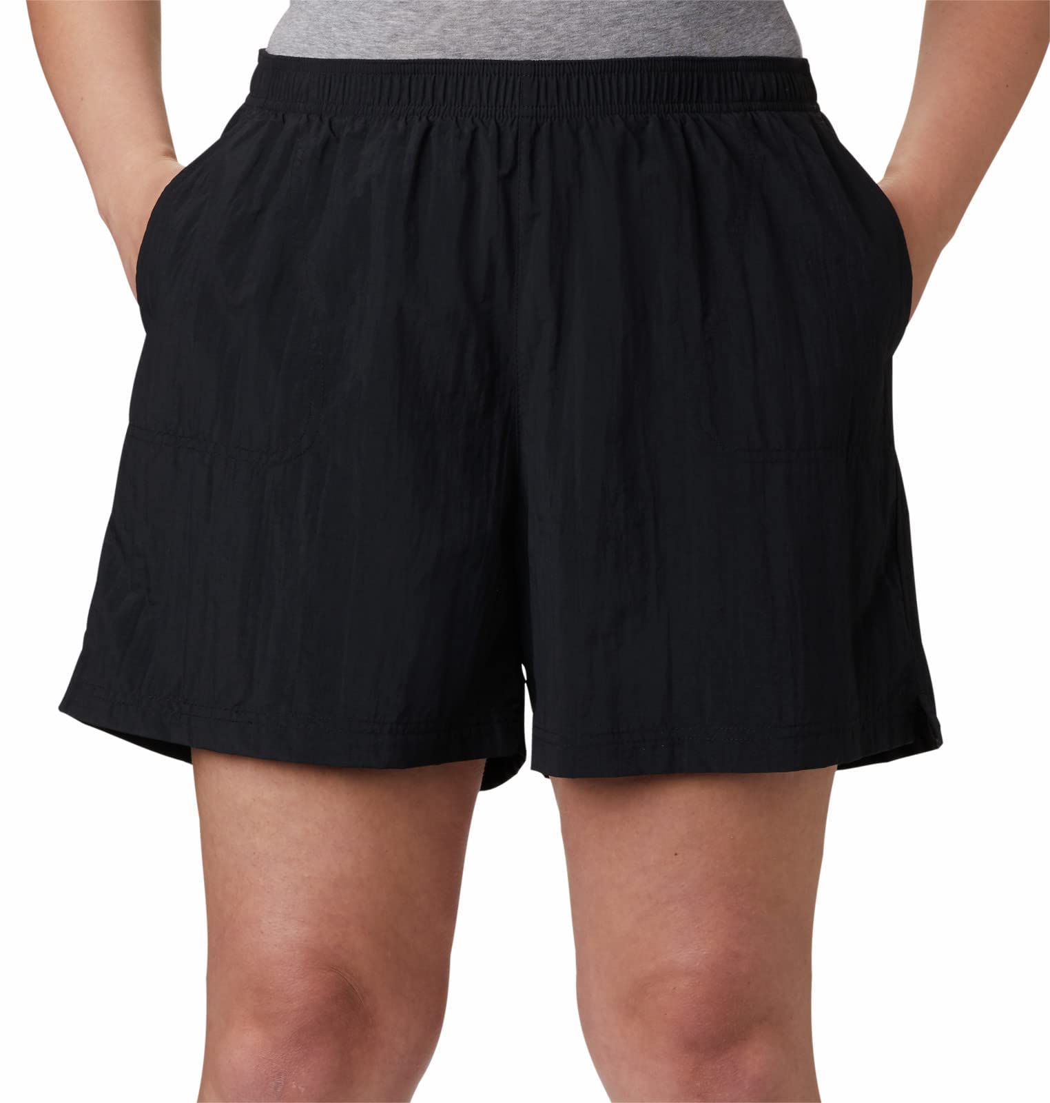 Columbia Women's Sandy River Short, Breathable, Sun Protection Shorts, black, Large x 3