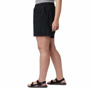 Columbia Women's Sandy River Short, Breathable, Sun Protection Shorts, black, Large x 3