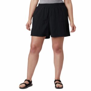 Columbia Women's Sandy River Short, Breathable, Sun Protection Shorts, black, Large x 3