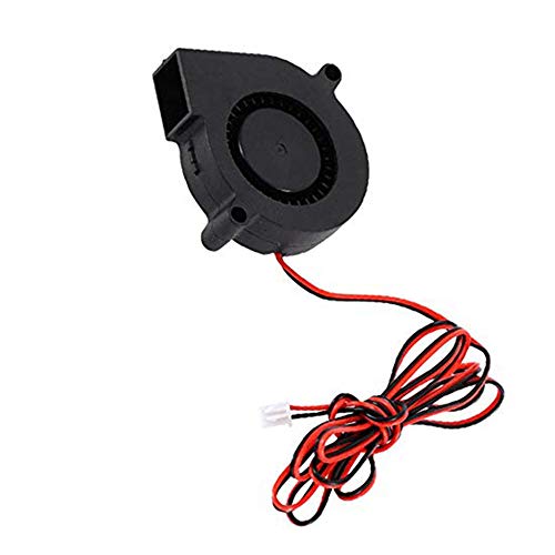 ACEIRMC 2pcs 5015 3D Printer DC Brushless Blower Cooling Fan for RepRap i3 CR-10 and Other Small Appliances Series Repair Replacement (12V)