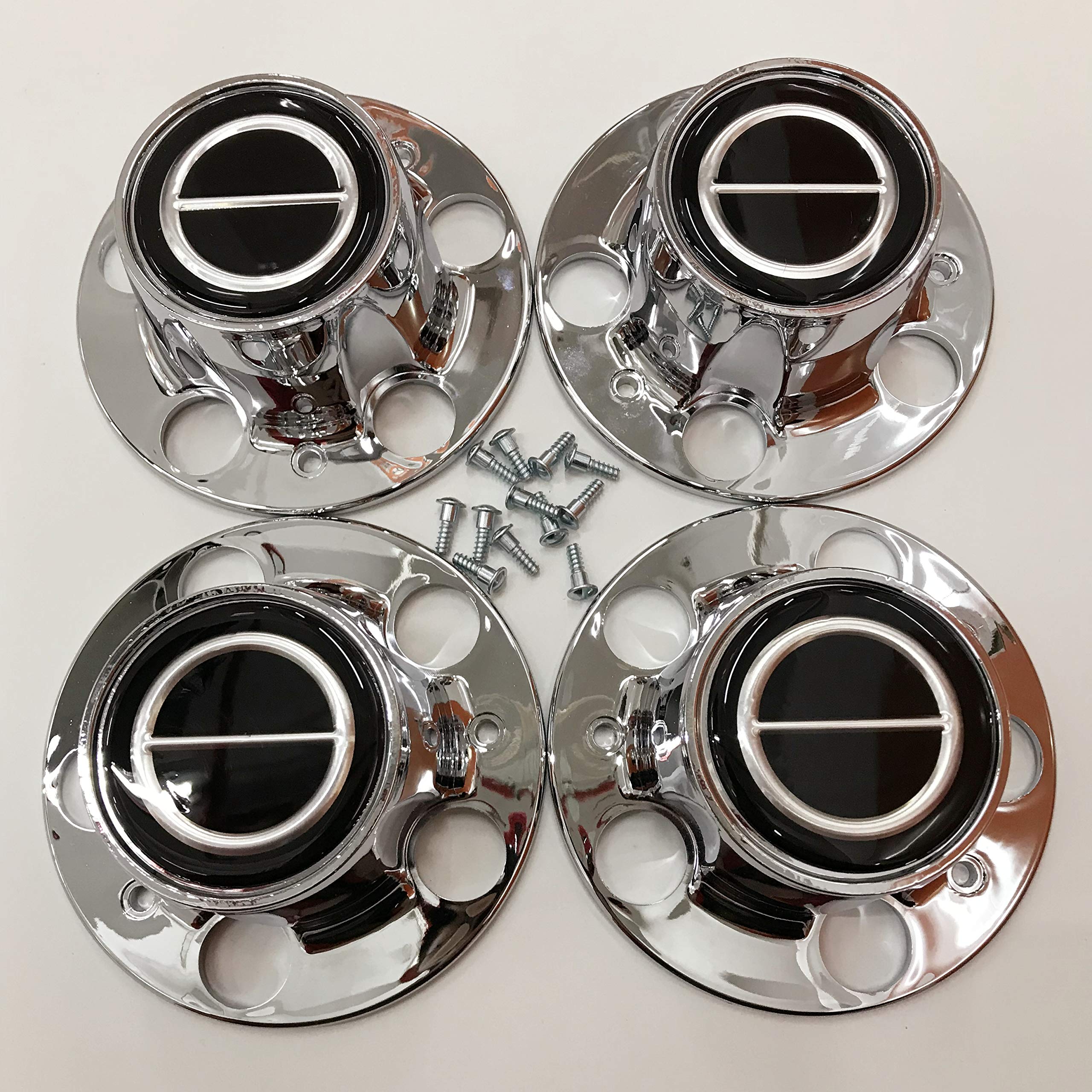 4PCS Replacement for Ranger Bronco II Explore Chrome Wheel Center Cap Hub Caps