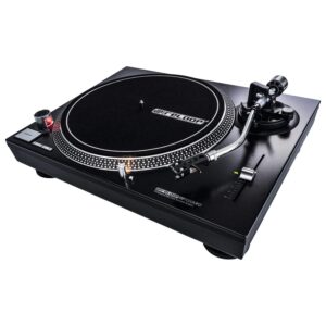 Reloop RP-1000-MK2 Belt Drive Turntable w/Polish Cloth 3 Pack