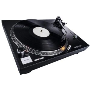 Reloop RP-1000-MK2 Belt Drive Turntable w/Polish Cloth 3 Pack