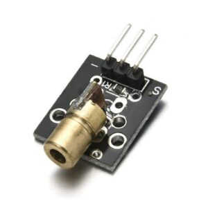 DEVMO 2PCS 5V Sensor Module Board Compatible with Ar-duino AVR PIC KY-008 Laser Transmitter Wave Length 650 nm